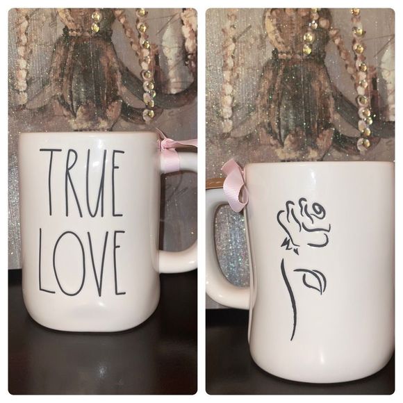 Rae Dunn | Other | Rae Dunn Disney Beauty And The Beast True Love ...